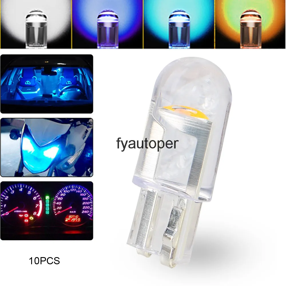 Car License Plate Lamp 6000K White Ice Blue Auto Dome Read DRL Bulb W5W ...
