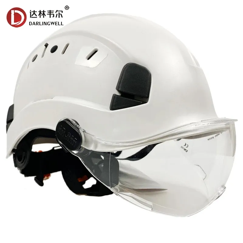 DHgate.com:High-Impact Safety Helmet with Goggles - Durable ABS ...