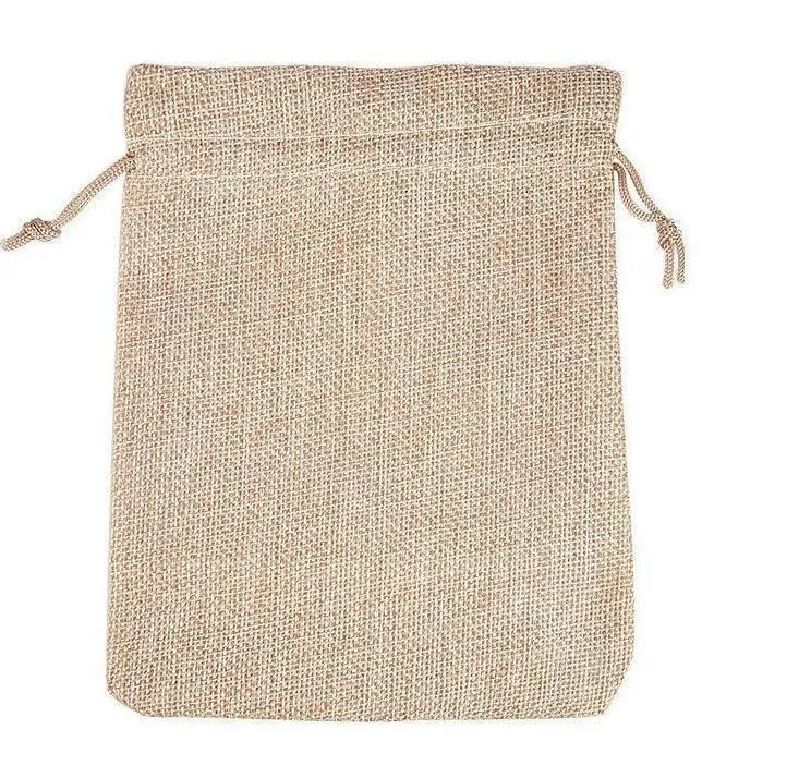 Natural Jute Drawstring Bags For Wedding & Christmas Gifts Wholesale ...