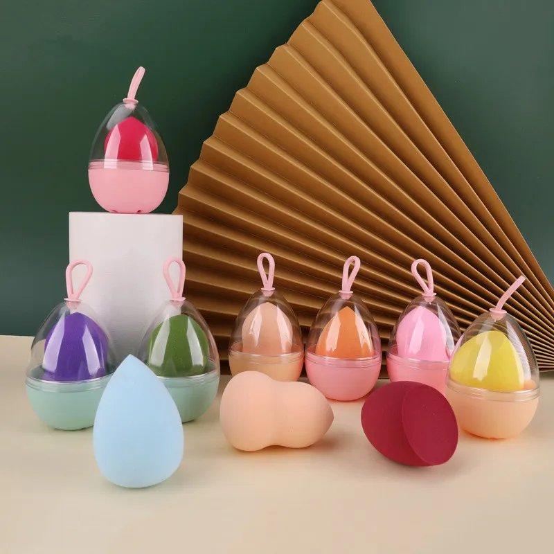 Makeup Sponges Egg Shape Applicators Facial Face Powder Foundation ...