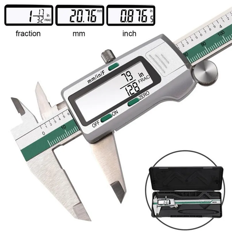 Digital Vernier Caliper: Stainless Steel 150mm... From Luo09, $15 ...