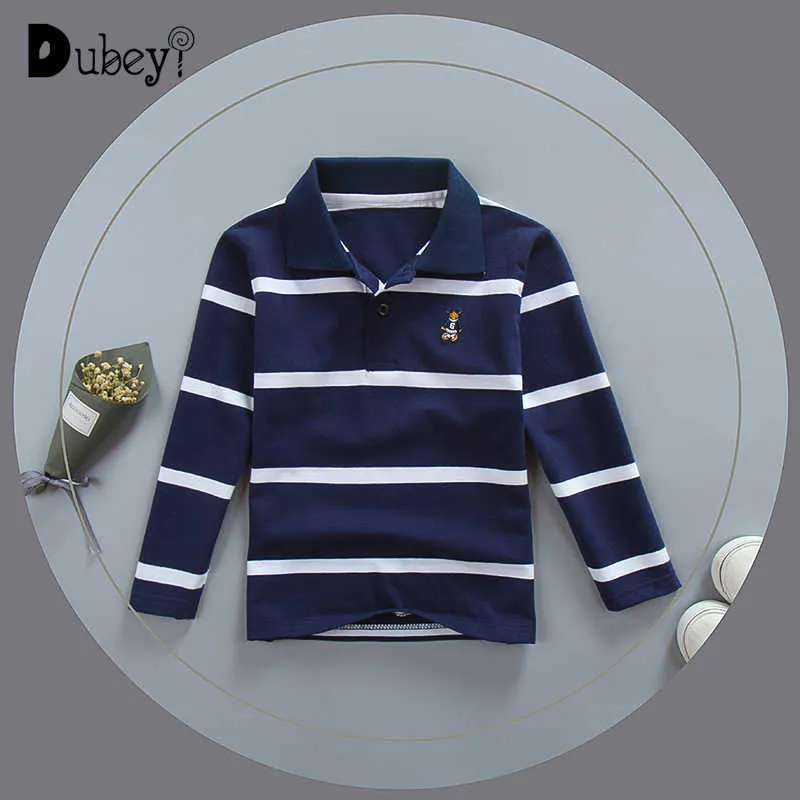 Premium Striped Long Sleeve Polo Shirt Set for Boys - Grade School to ...