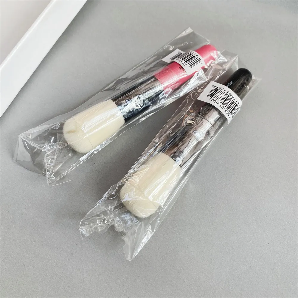 Mini Blush Brush: Pink & Black Travel Size! Powder, Highlighter - Best ...