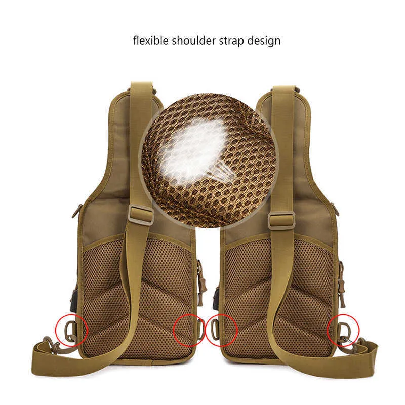 DHgate.com:Outdoor Bags USB Charging Chest Bag Hiking Bag Military ...