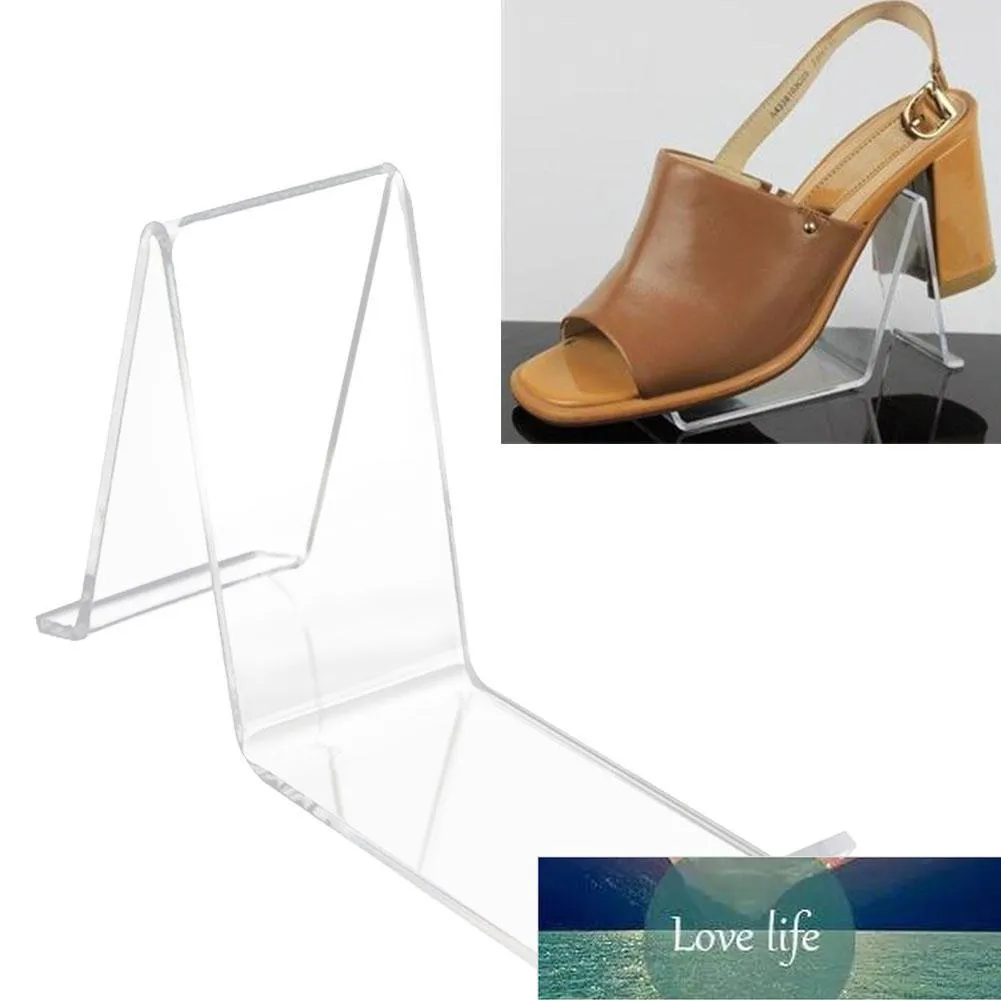 Acrylic Shoe Display Stands Clear Rack Holder For Sandals, Home Storage ...