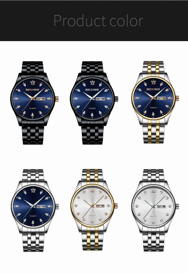Build Your Own Brand Watch Custom Luxury Men Quartz Stainls Steel Wrist ...