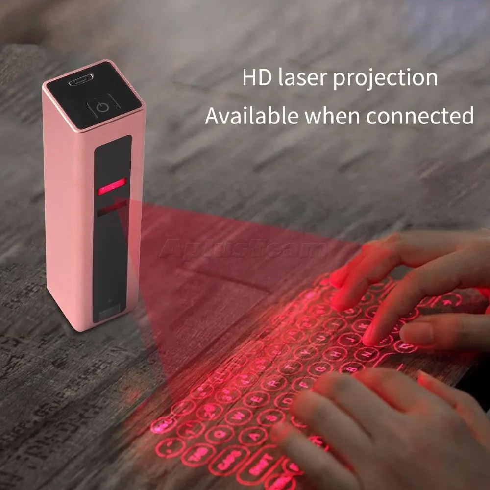 Clavier De Projection Laser Bluetooth Sans Fil, Mini Clavier Virtuel ...