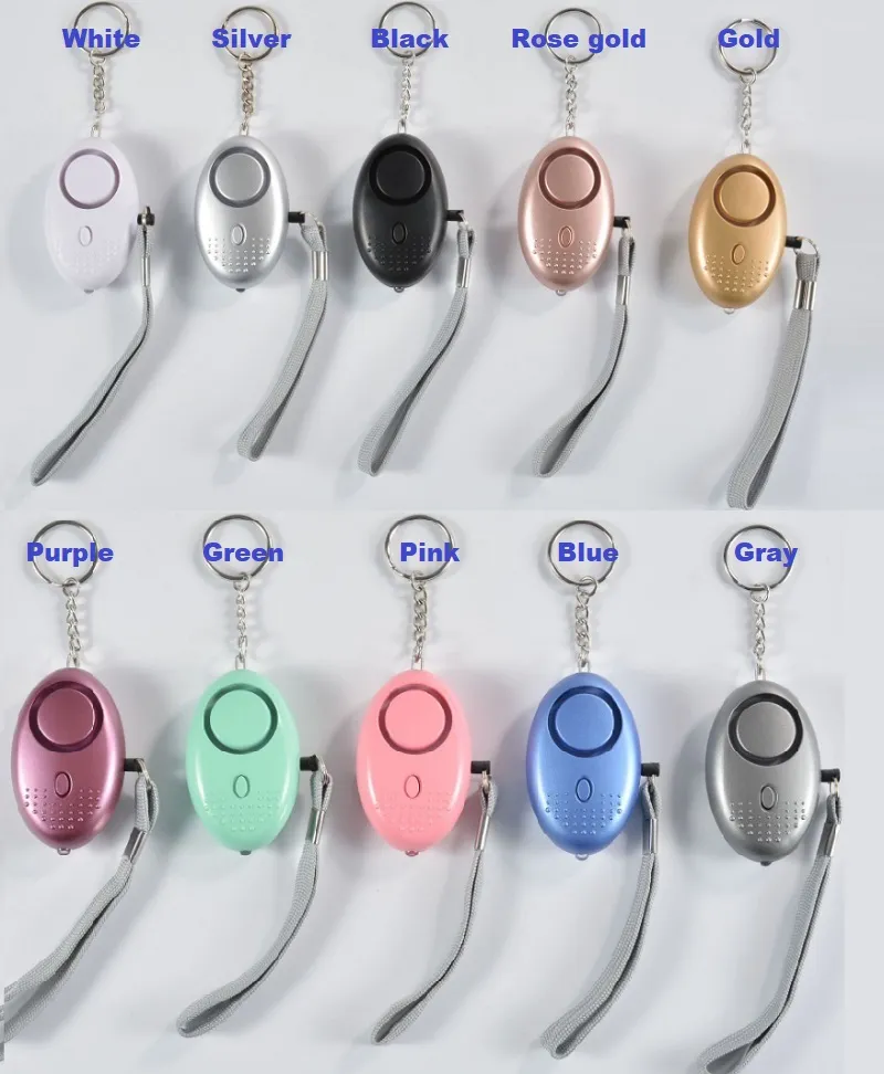 130db Egg Shape Self Defense Alarm Girl Women Old Men Security Protect