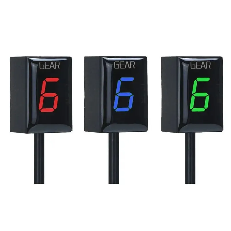 DHgate.com:1-6 Gear Indicator for Honda Kawasaki ER6N Ninja Z750 Z900 ...