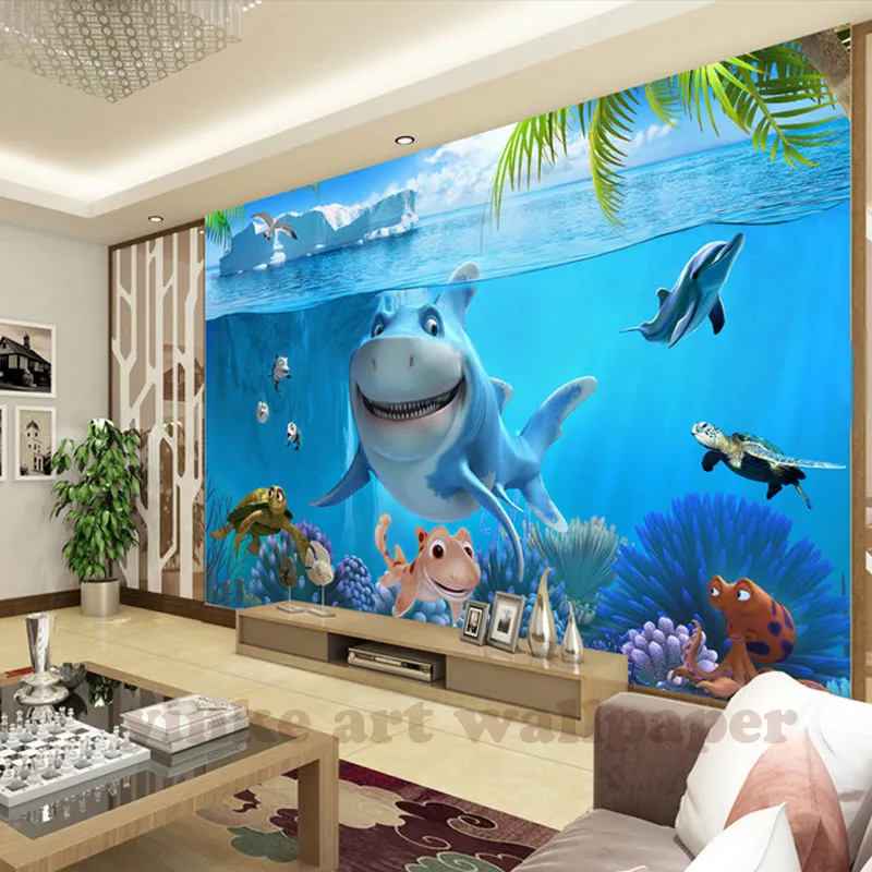 Papel De Parede Mural Marítimo 3D Do Mar 3D De $30.76 | DHgate