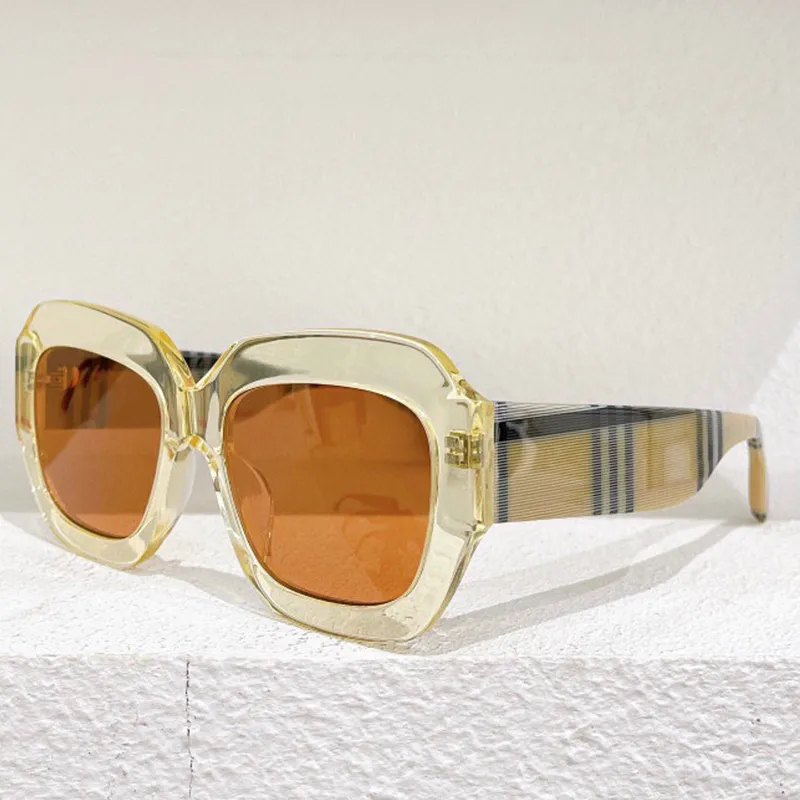 Mens Womens Sunglasses E4334 Fashion Luxury Glasses Plaid Square Frame ...