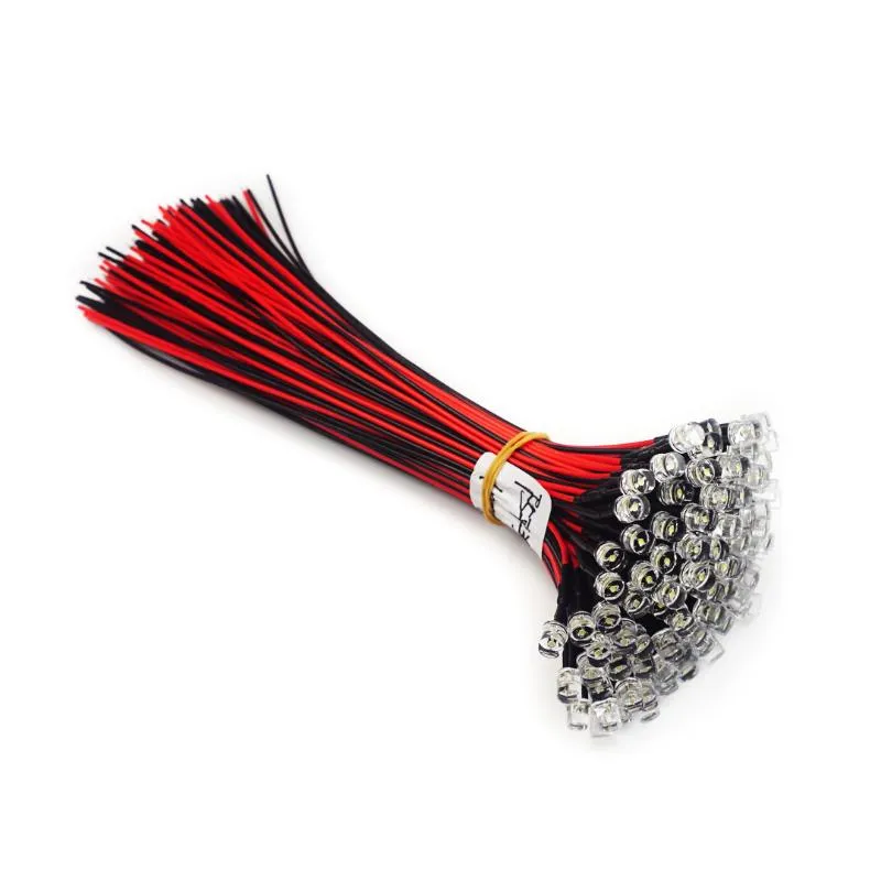 DHgate.com:Prewired Flat Top LEDs - 100PCS 12V DC Lamp Beads Modules ...