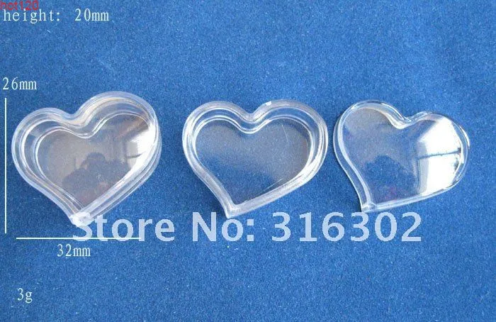 1000 Pack 1g Mini Refillable Plastic Bottles Travel Sized Cosmetic Jars ...