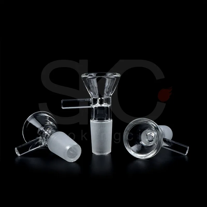 Dropshipping 14mm Clear Fennel Glass Bowl For Dab Rigs, Bongs, And ...