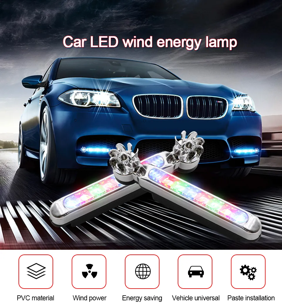 DHgate.com:Energy-Efficient 3-Color Auto Light: 8 LED Daylight ...
