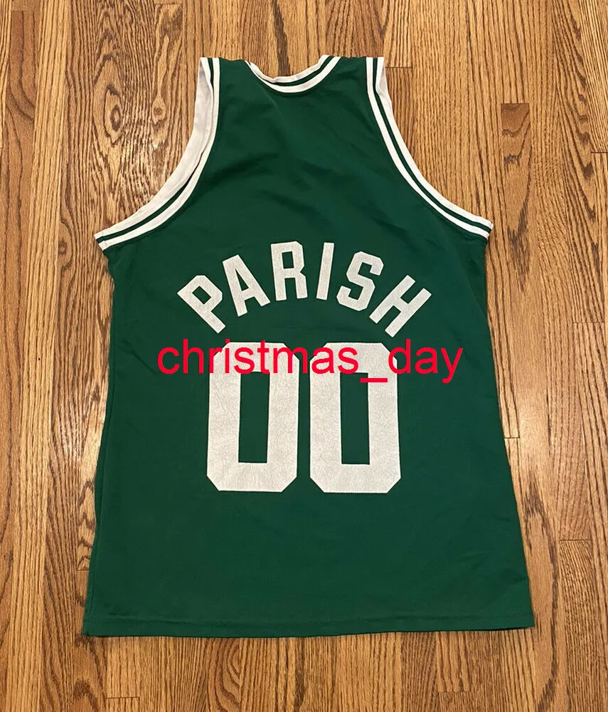 Custom Robert Parrish #00 Vintage 80s Basketball Jersey Men Youth XS ...
