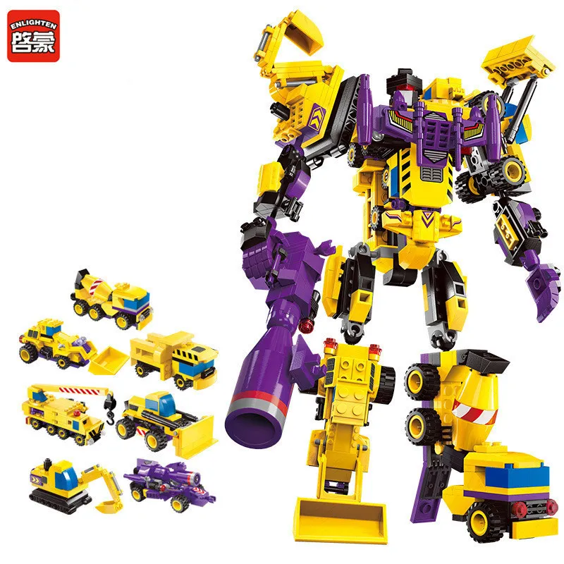 DHgate.com:Enlighten 7-in-1 Transforming Robot Bricks Compatible ...