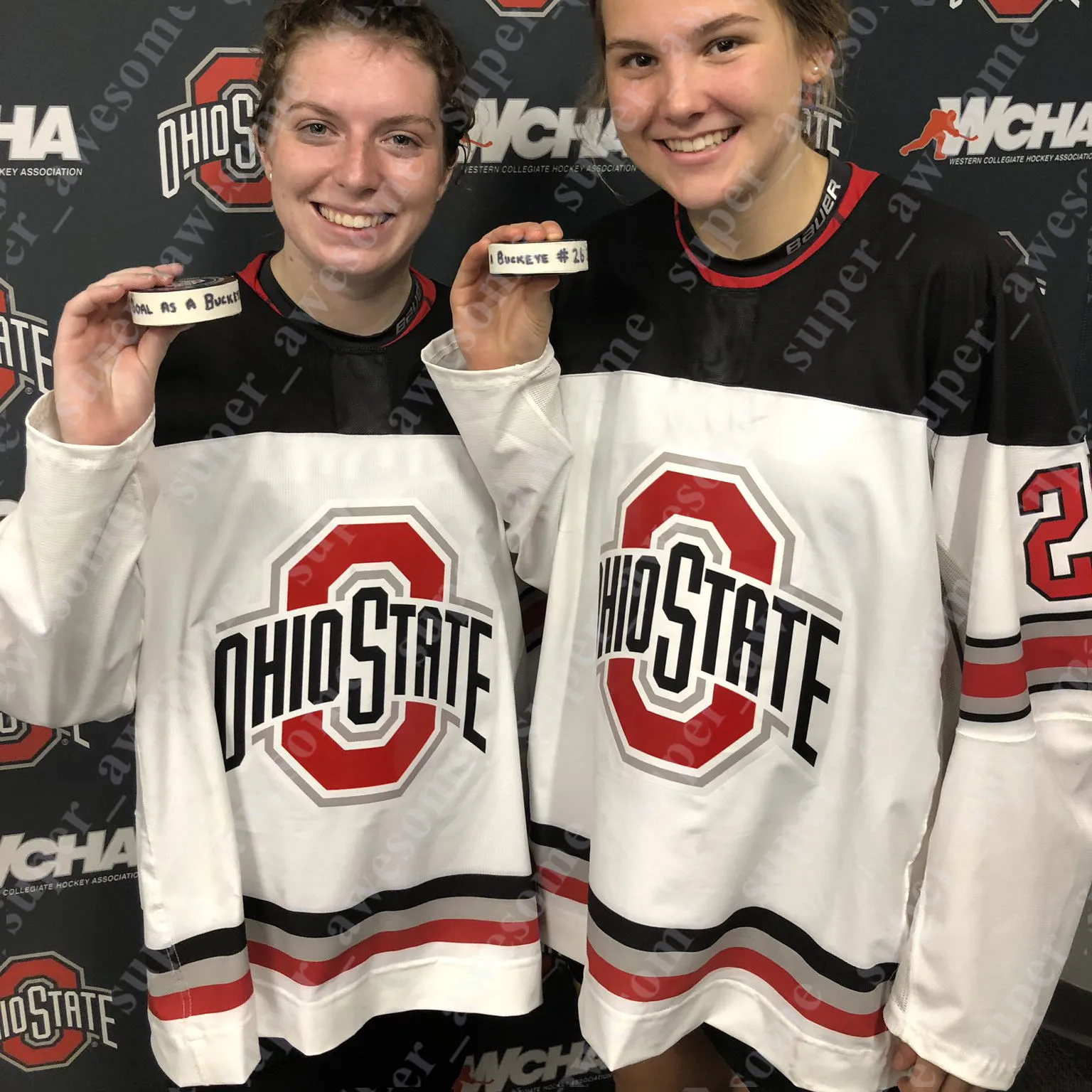 Ohio State Buckeyes Devils Hockey Featuring Jake Wise, Stephen Halliday ...