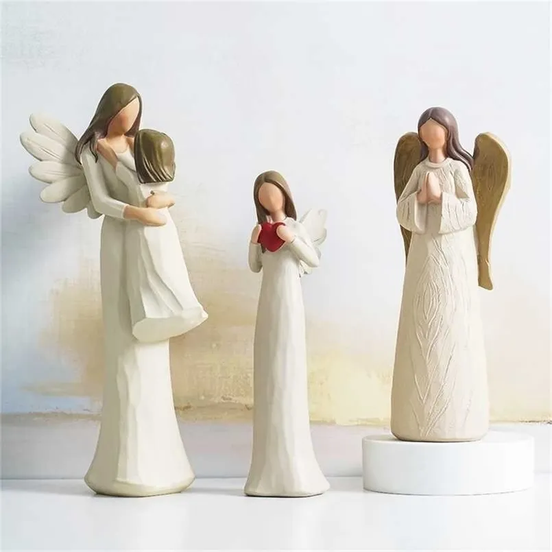 Vintage Nordic Angel Resin figurine precious moments...