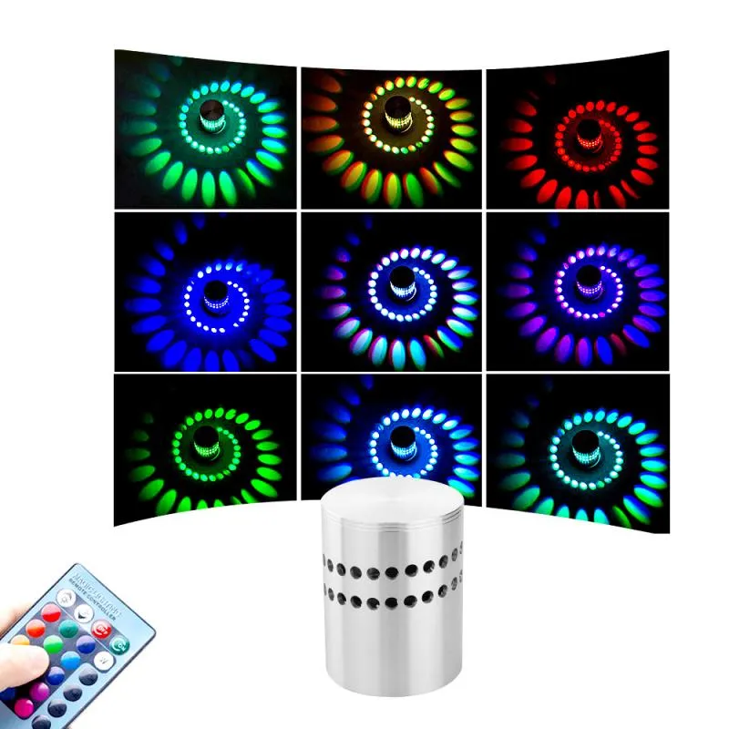 Wireless LED Rgb Wall Lamp With 3W RGB Lighting For Indoor Home ...