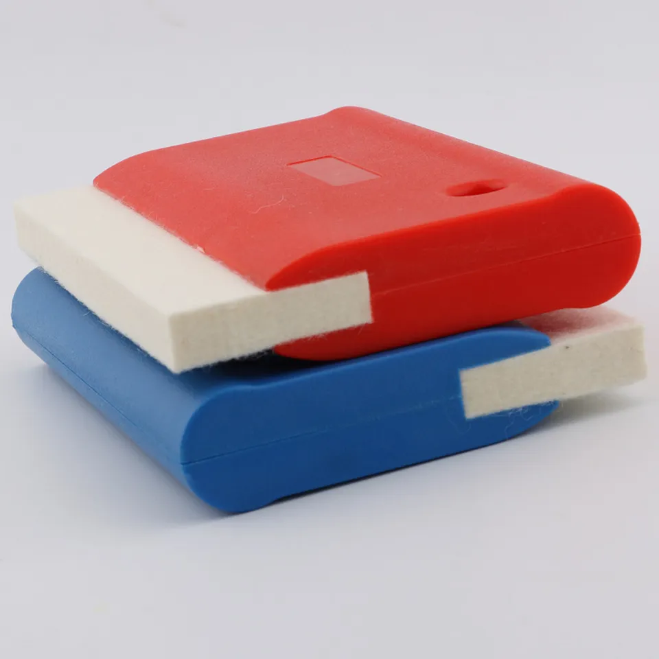 Plastic Wool Felt Edge Squeegee for Car Window Tinting and Vinyl Film ...