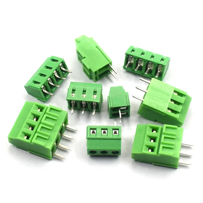 PCB Screw Terminal Block Connectors - 3.81/5.0/7.5/2.54mm Pitch ...