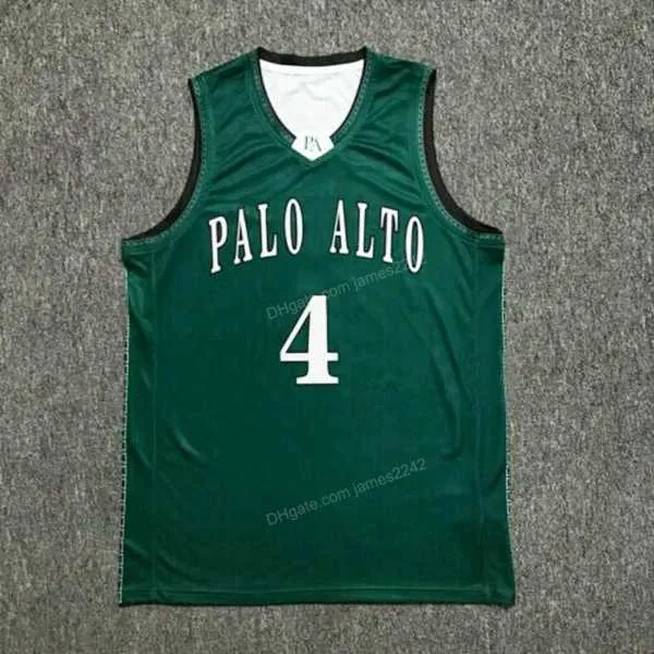 Nikivip Custom Retro Jeremy Lin #4 Palo Alto Vikings Basketball Jersey ...