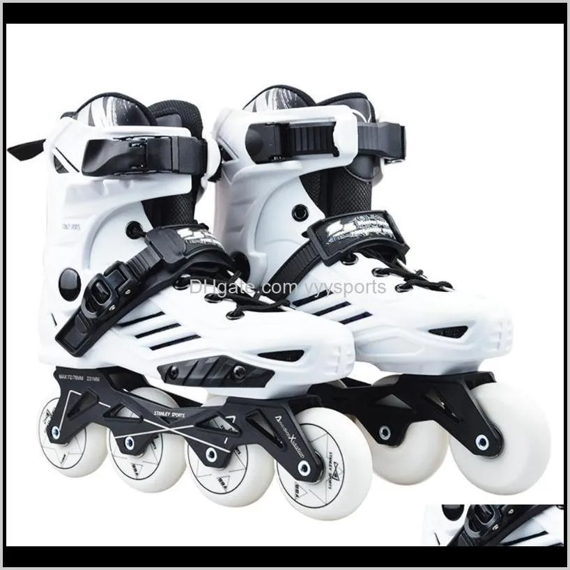 12608에서 롤러 오리지널 스탠리 스탠리 전문 인라인 스케이트 성인 아이 슬랄롬 슬라이드 스타일 레이싱 스케이팅 버쉬 스트리트 패틴 P3 B9lwz Bfv2f Dhgate