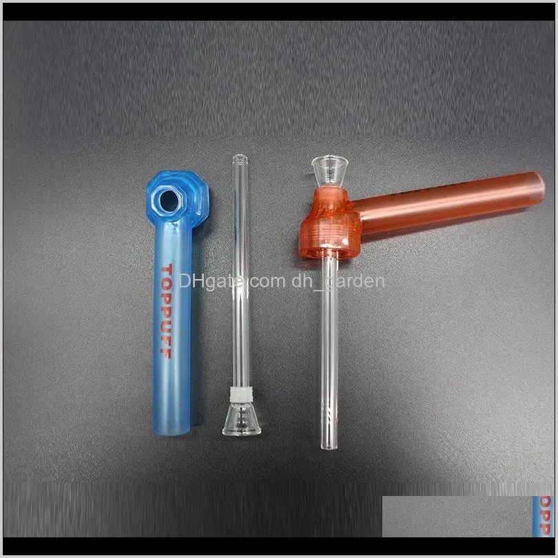 Portable Acrylic Bong | Screw On Water Pipe For Tobacco And Herbs ...