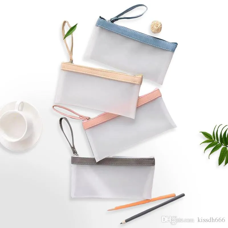 200-Piece Transparent Pencil Bag: Large Capacity Multi Compartment ...