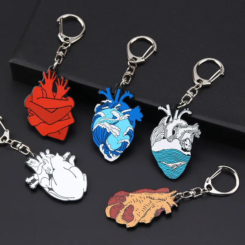 Anatomical Heart Keychain Medical Anatomy... From Cartersliver, $3.62 ...
