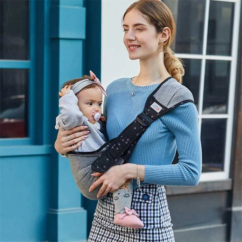 Ergonomic Baby Carrier Sling - Single Shoulder Kangaroo Wrap, Newborn ...