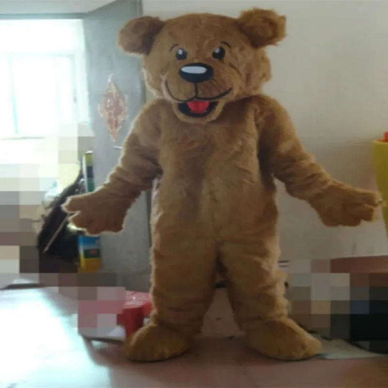 Deluxe Animal Mascot Costume: Long Velvet Hair Fursuit For Festive ...