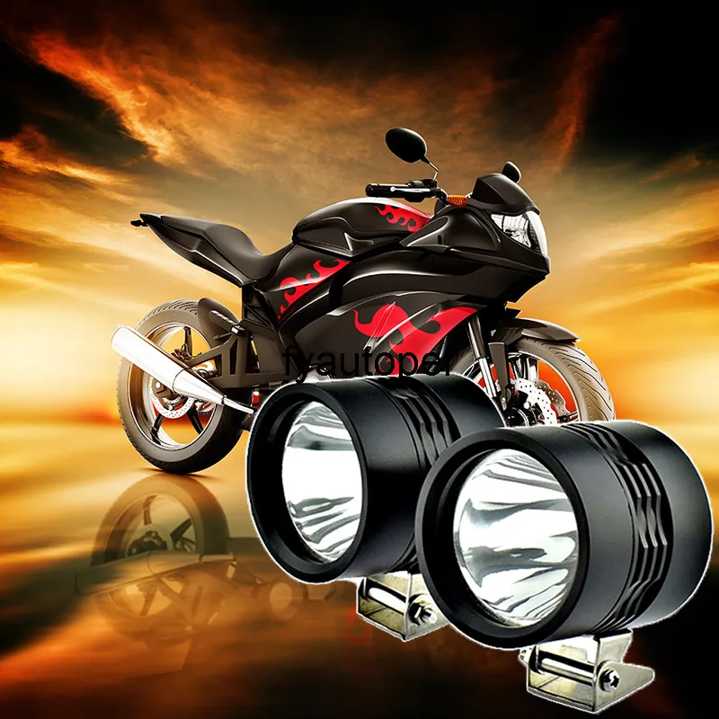 12V 40W Mini Motorcycle Work Lights With 6500K White Fog Spotlights ...