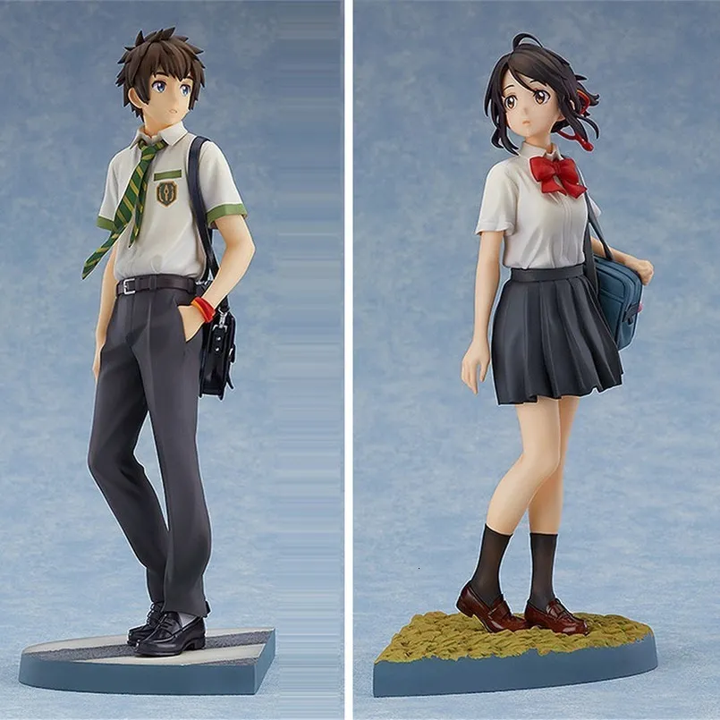 2 StksTachibana Taki & Miyamizu Mitsuha Anime Film Your Name Pvc Action ...