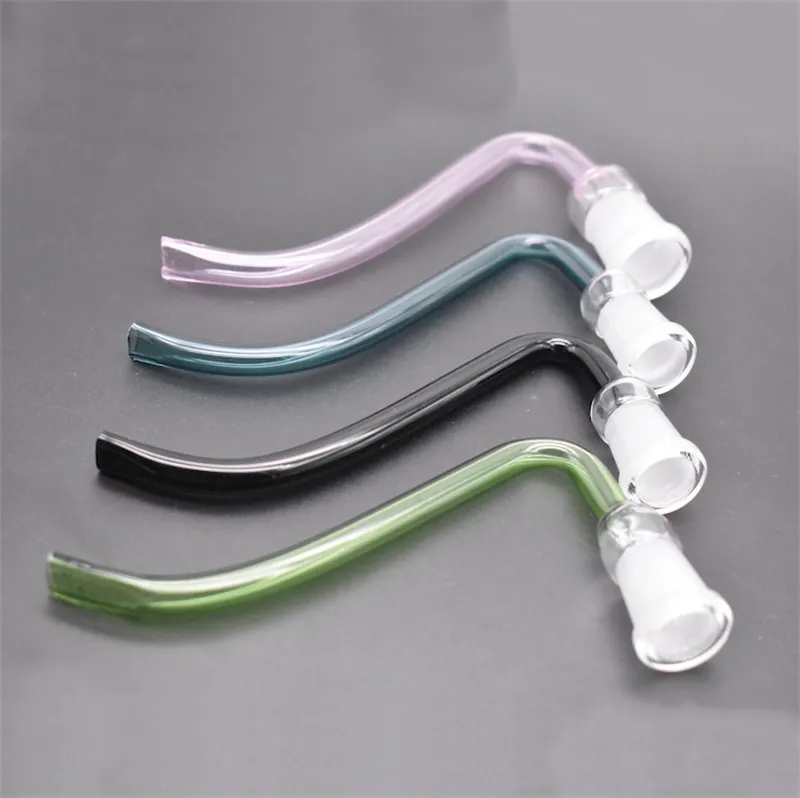 Colorful Glass Bong J Hook Adapter For Ash Catchers 14mm 18mm Male ...
