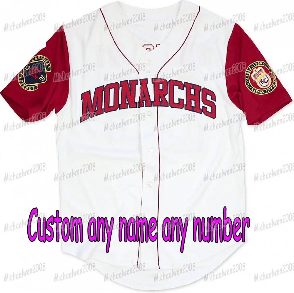 Custom Kansas City Monarchs Throwback Jackie Robinson Negro League ...