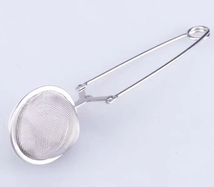 Stainless Steel Tea Spoon Mesh Sphere Ball Shape Infuser Strainer ...