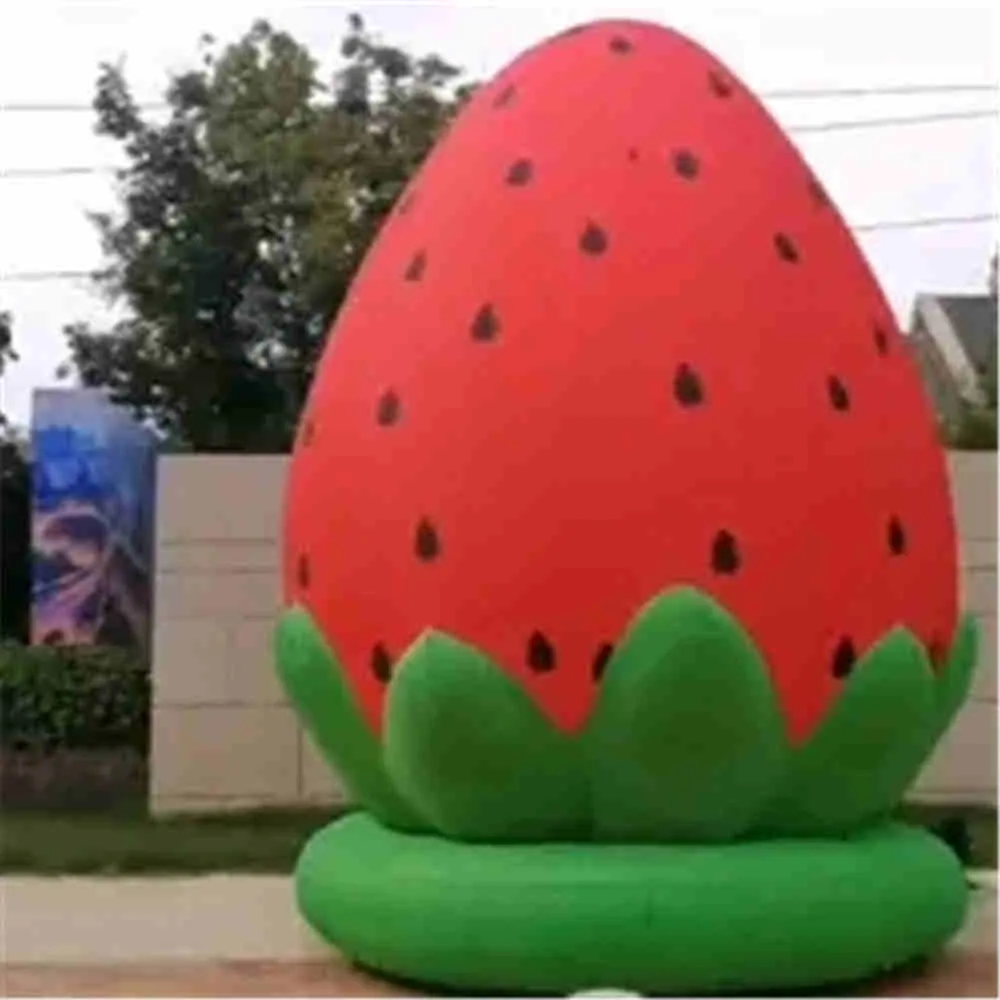 Custom Inflatable Strawberry Fruit Watermelon Balloons With Base ...