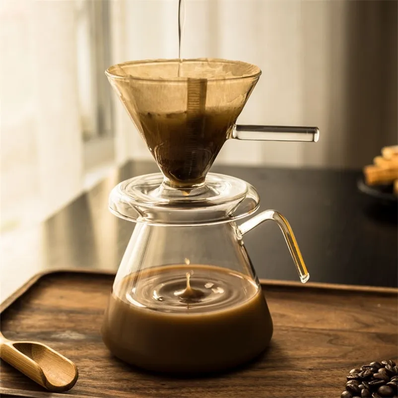 Portable Drip Coffee Maker with Glass Pot, Espresso Machine, Kettle ...