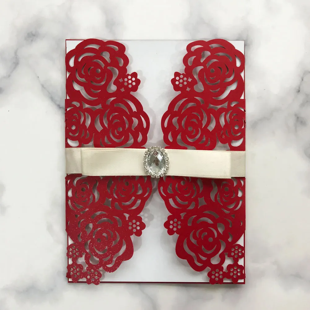 DHgate.com:Wedding Red Envelope with Sweet Honeycomb Design, Hollow Out ...