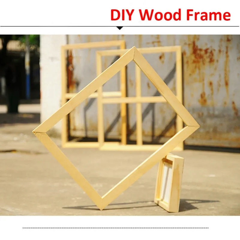 40x60 Frame DIY Wood Picture Frame Kit: Canvas, Oil Painting & Poster ...