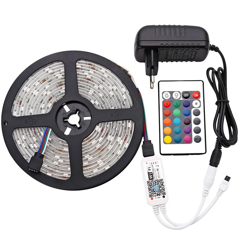DHgate.com:Smart WiFi LED Strip, Waterproof 5-20M RGB Light Strips ...
