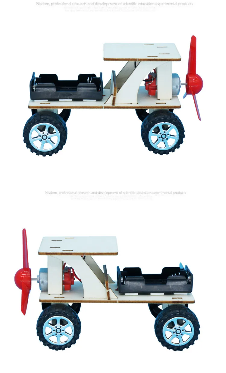Wind Power Rover Kit: STEM Educational Toy, Science Experiment, Eco ...