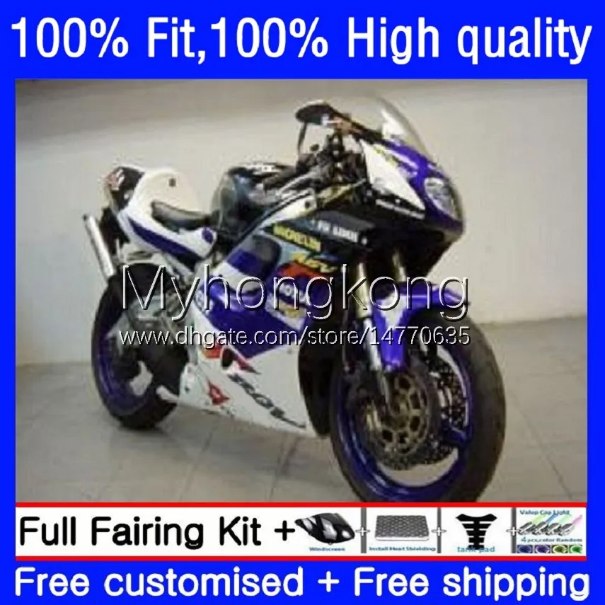 SUZUKI SRAD TL1000R 98 03 Blue White Injection Mold Bodywork OEM ...