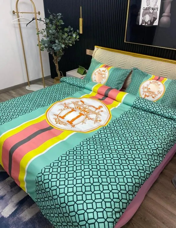 DHgate.com:European Style 3PCS Queen Size Cotton Duvet Cover Set with ...