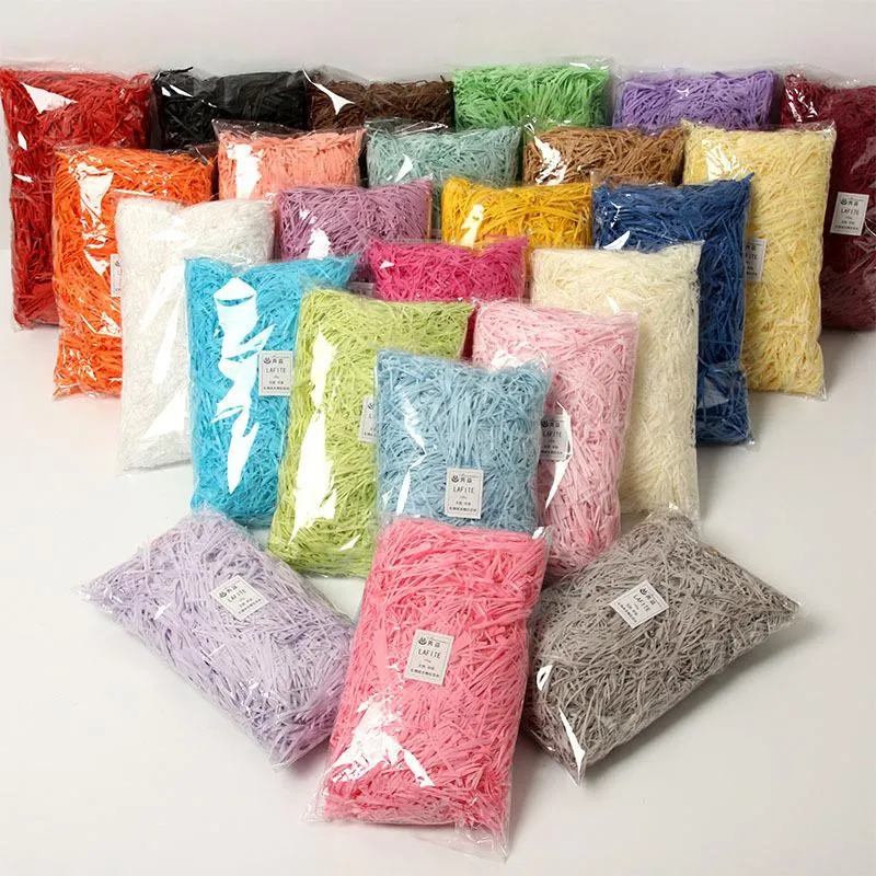 Decoration Papers Shredded Crepe Paper 100g Wrap Gift Box Filling ...