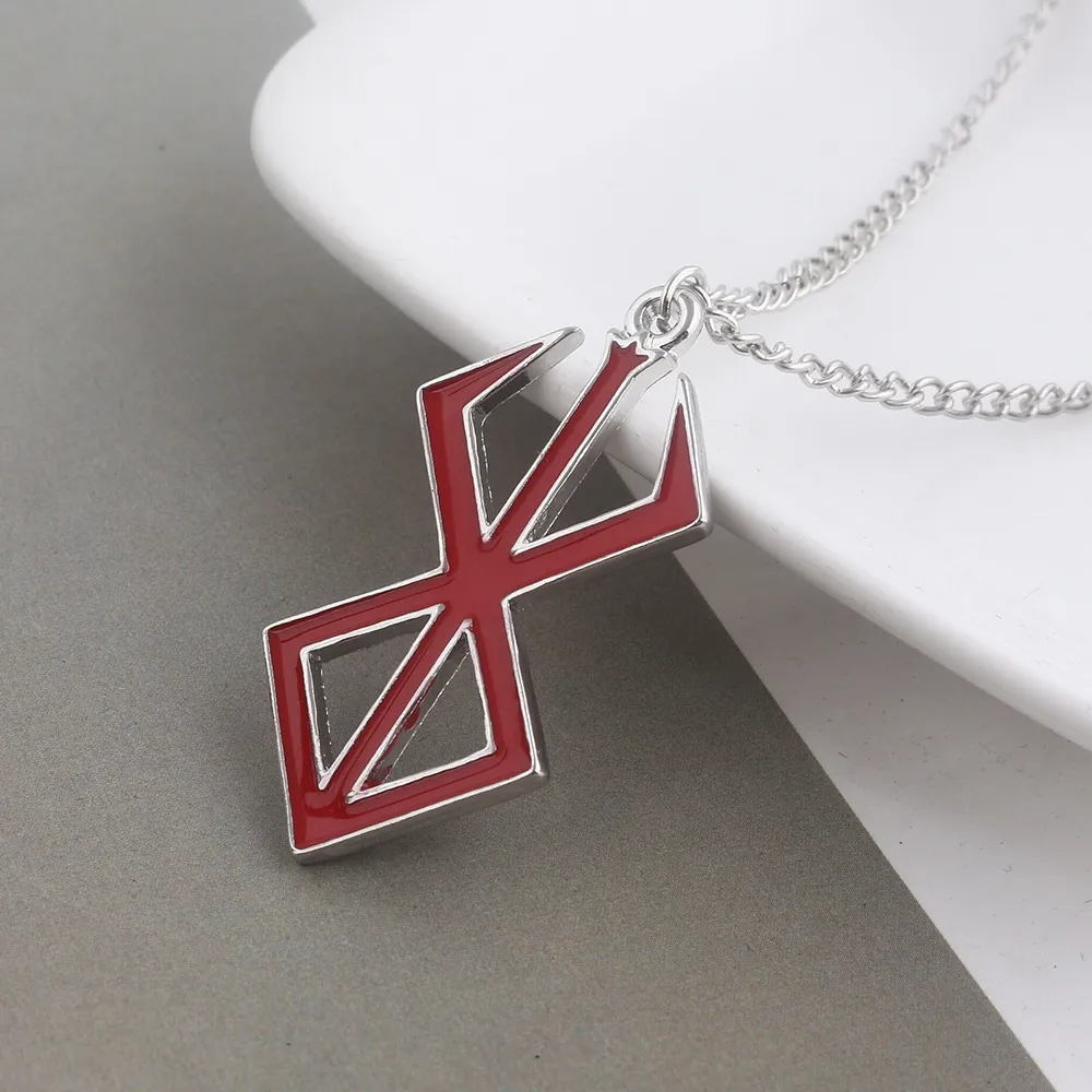 Berserk Behelit Guts Red Logo Alloy Mangalsutra Keychain Anime Brand Of ...