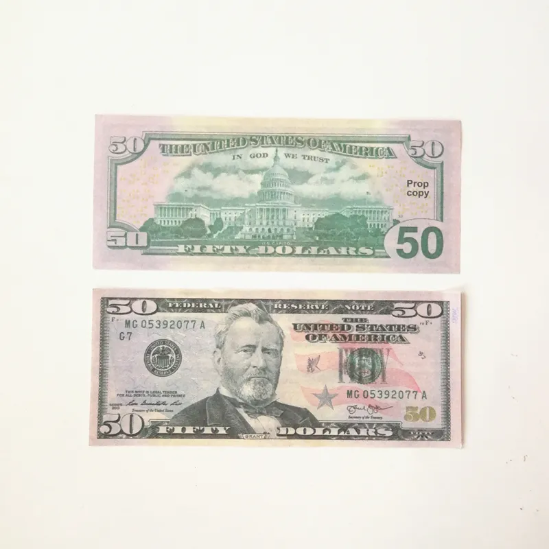 Movie Prop Money: 50 Size Copy Banknotes - USD, Euro, GBP - Realistic ...