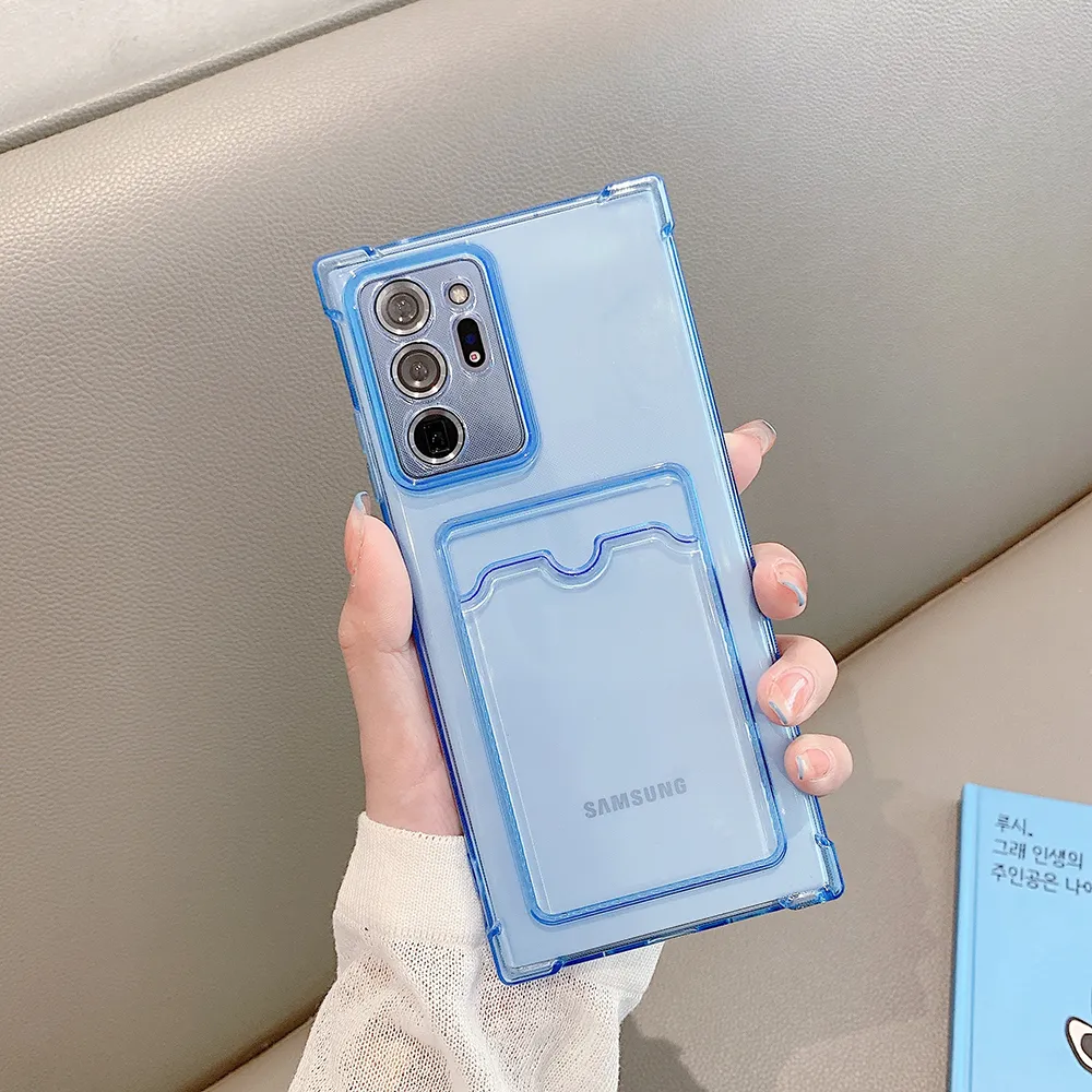 Clear Silicone Soft Case Phone Cover For S22 Galaxy S20 Fe/S21/Note 20 ...